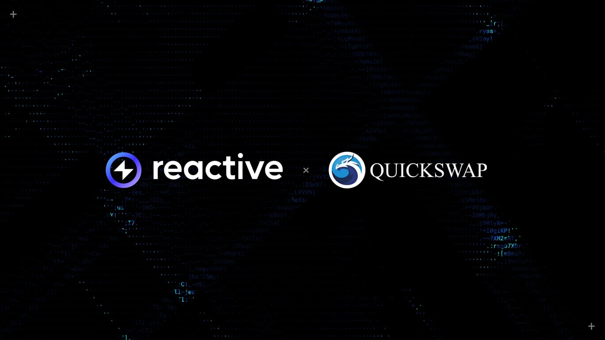 Reactive Network and QuickSwap Collaboration: Automating Liquidity ...