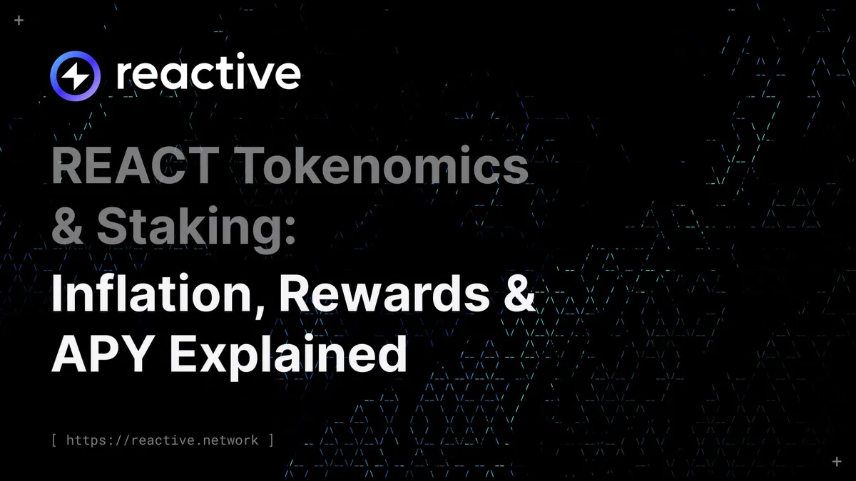 Blog | Reactive Network