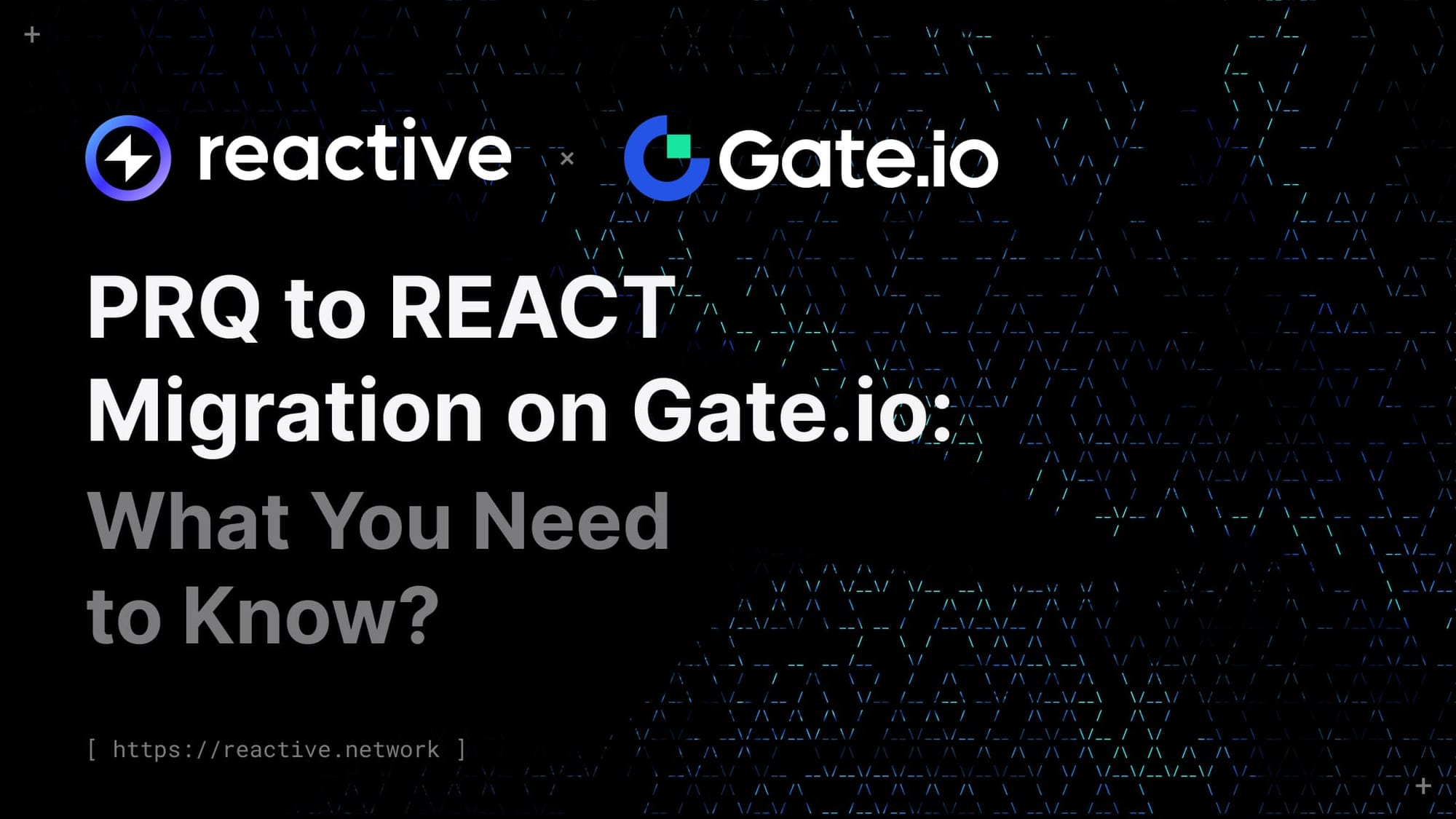 Prq To React Migration On What You Need To Know