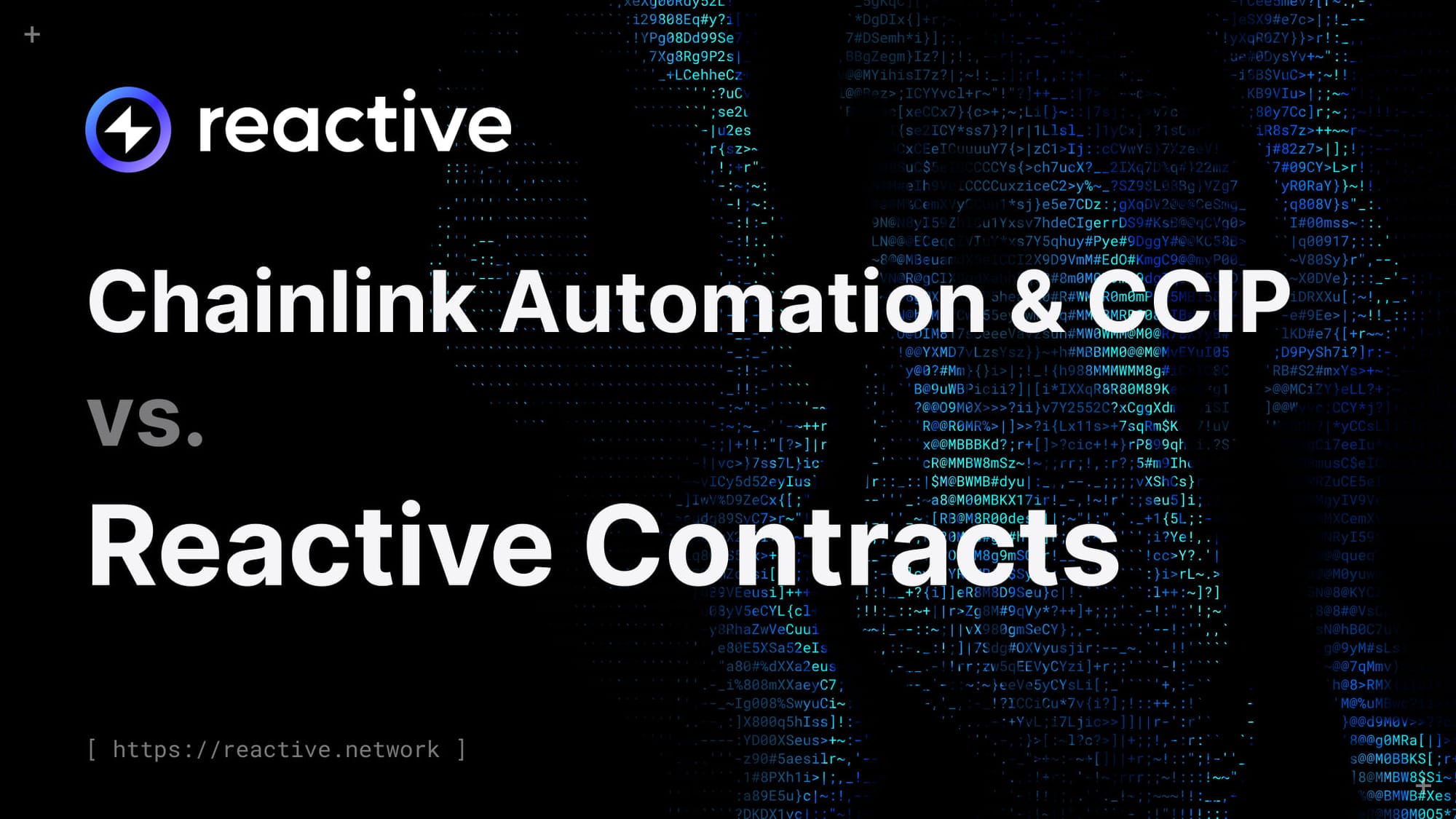 Chainlink Automation & CCIP vs. Reactive Contracts