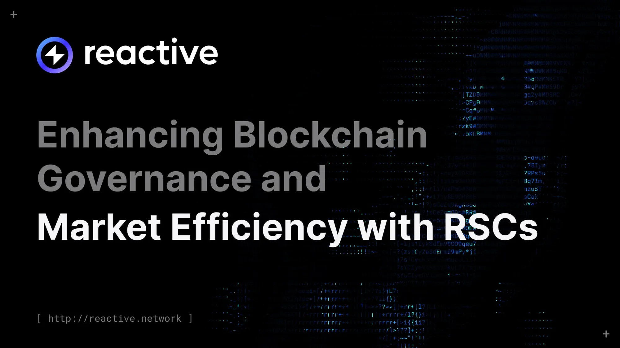Blog | Reactive Network Blog | Reactive Network